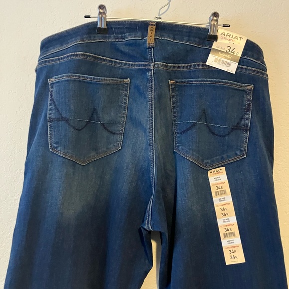 Ariat | Jeans | Nwt Ariat Real Denim Womens 34 R Mid Rise Ultra Stretch ...